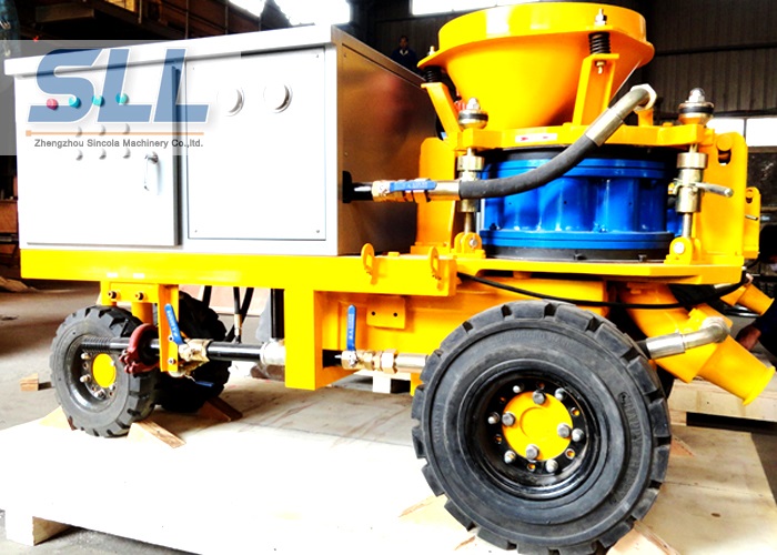 Wet Shotcrete Machine Working Principle And Advantages - Dry Mortar ...
